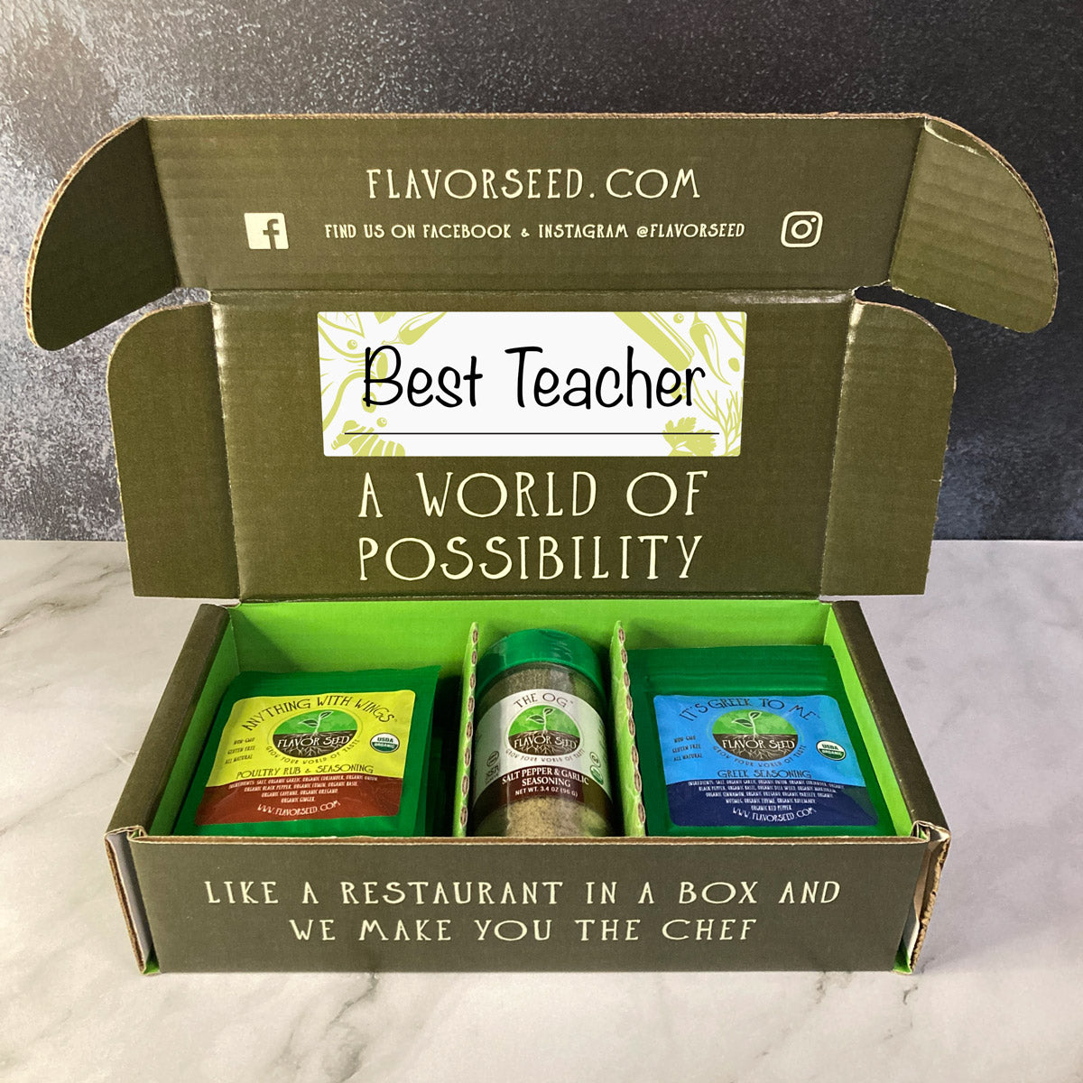 Sampler Gift Box – Flavor Seed