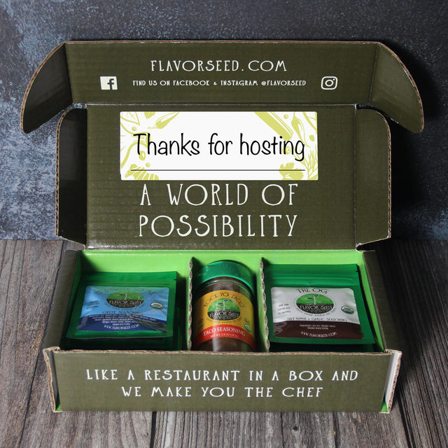 Sampler Gift Box – Flavor Seed