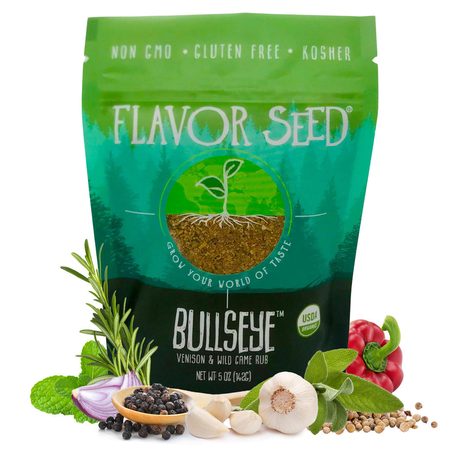 Bullseye | Organic Wild Game Rub and Venison Seasoning – Flavor Seed